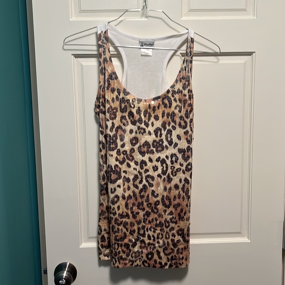 Disney | Tops | Disney Parks Animal Kingdom Shiny Cheetah Print Tank ...